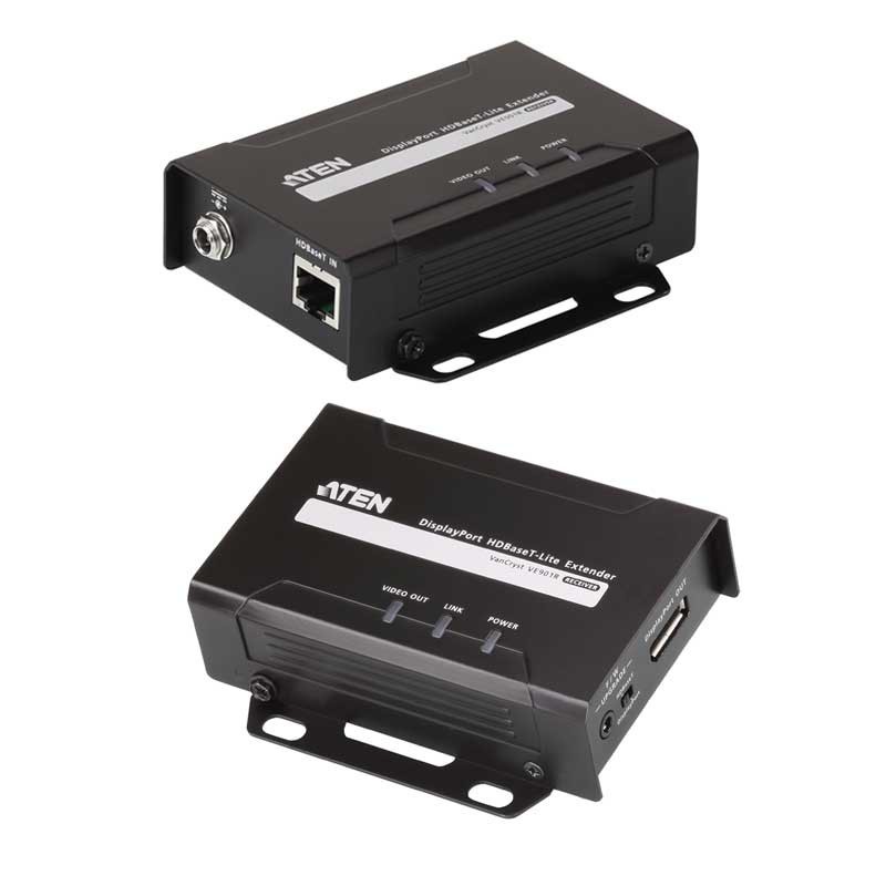 Aten VE901 - Extensor DisplayPort HDBaseT-Lite | Marlex Conexion
